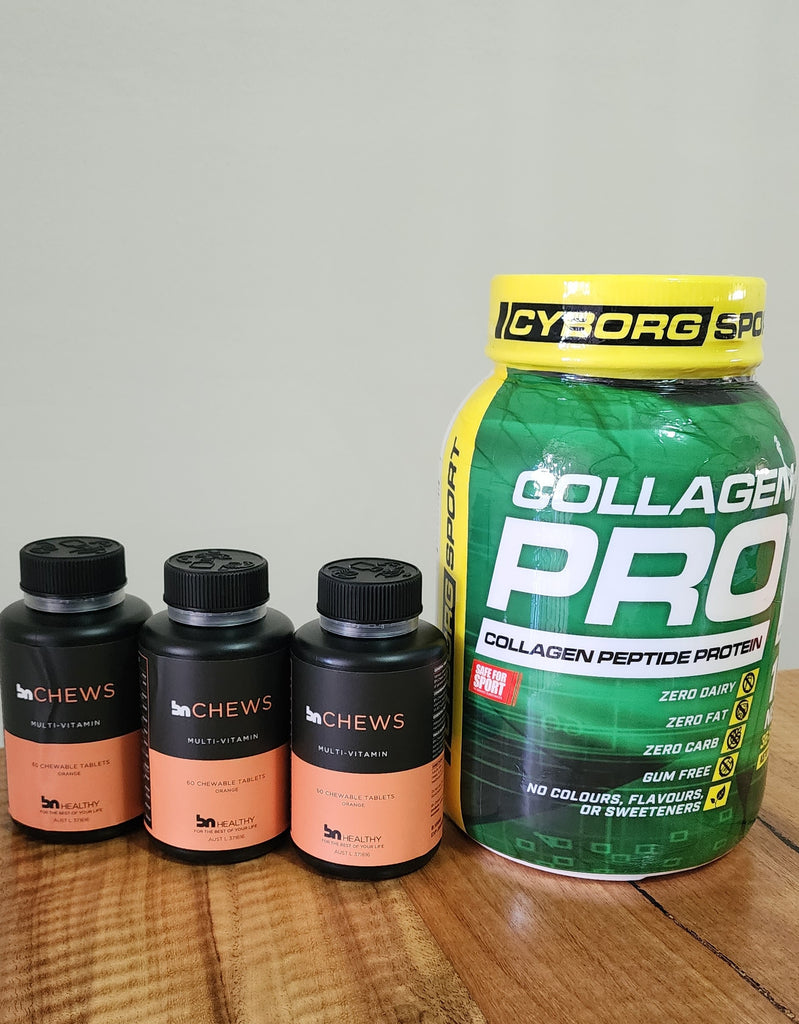 3 Month Pack - BN Chewable Multi + Collagen Protein Powder – One Stop ...